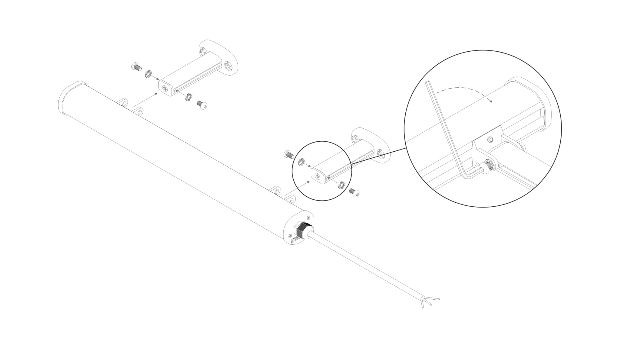 How to Fit a Trough Light to a Wall | Resources | Ashby™ Trade Sign ...