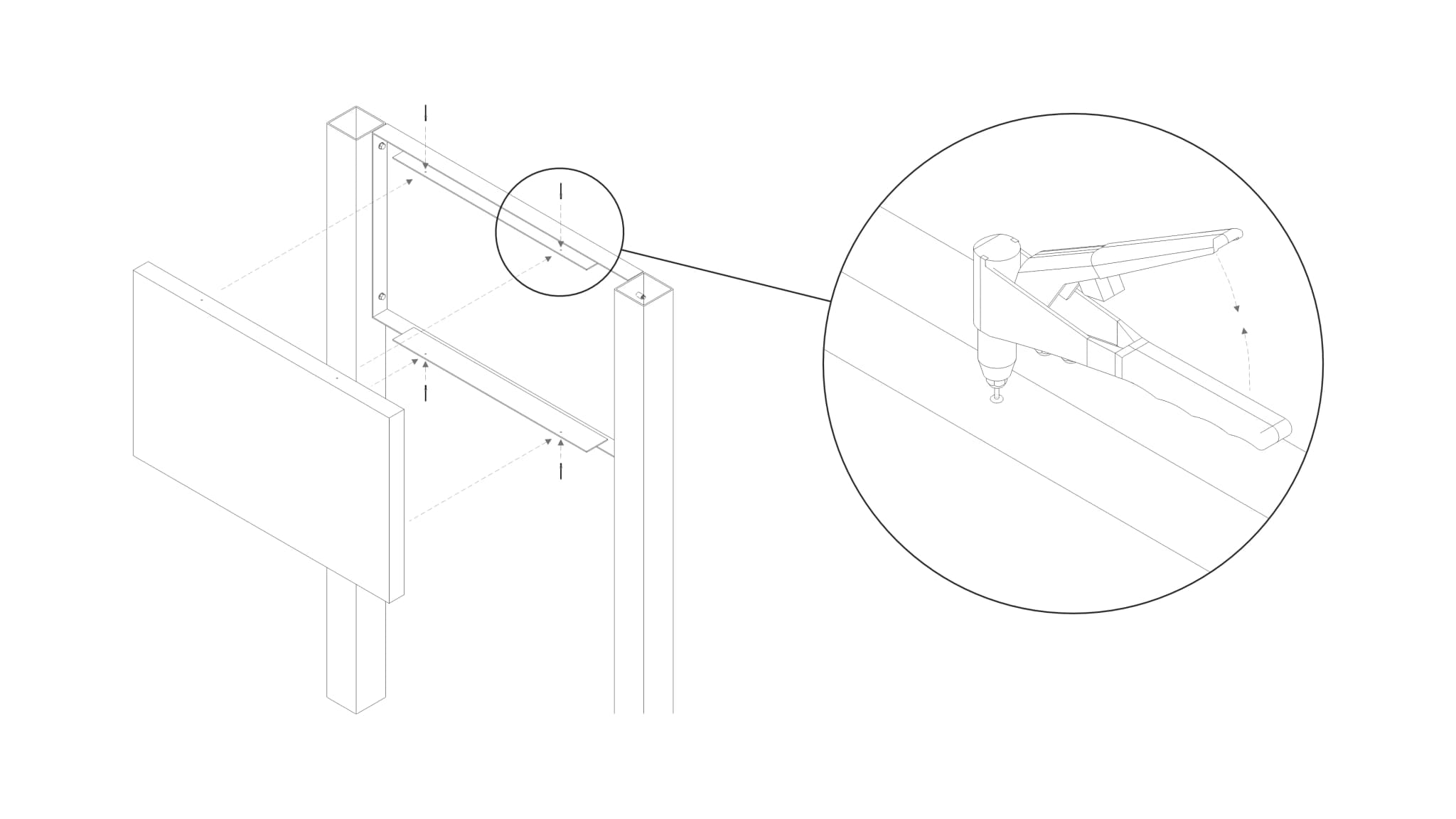 Assembly & Installation Guide for Double-Sided 'Plaza' Sign Trays ...